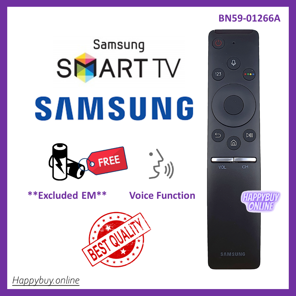 SAMSUNG Smart Voice Control FHD LED TV Remote Control (BN59-01266A ...
