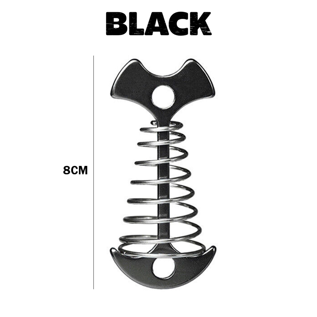 ALUMINUM ALLOY DOUBLE EYE WIND ROPE BUCKLE Outdoor Rope Peanut Stopper ...