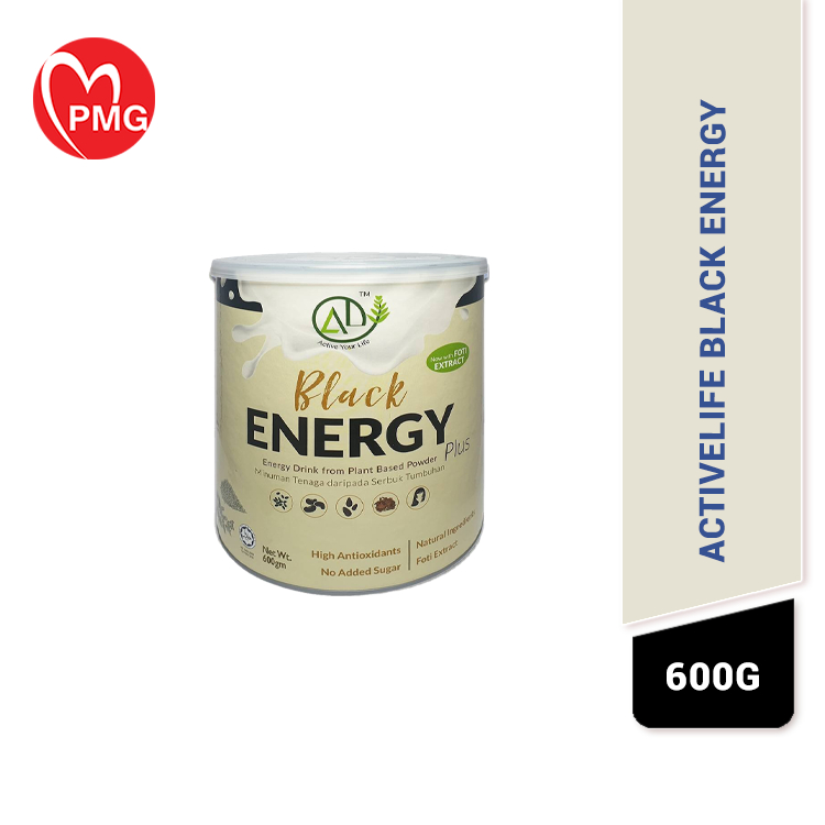 [PMG PHARMACY] Activelife Black Energy 600g | Shopee Malaysia