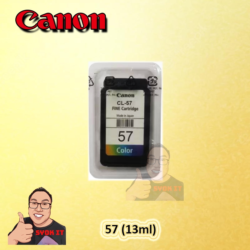 [ORIGINAL] CANON PG47 / PG 47/ PG-47 BLACK / CL57 / CL-57 / CL 57 COLOR ...
