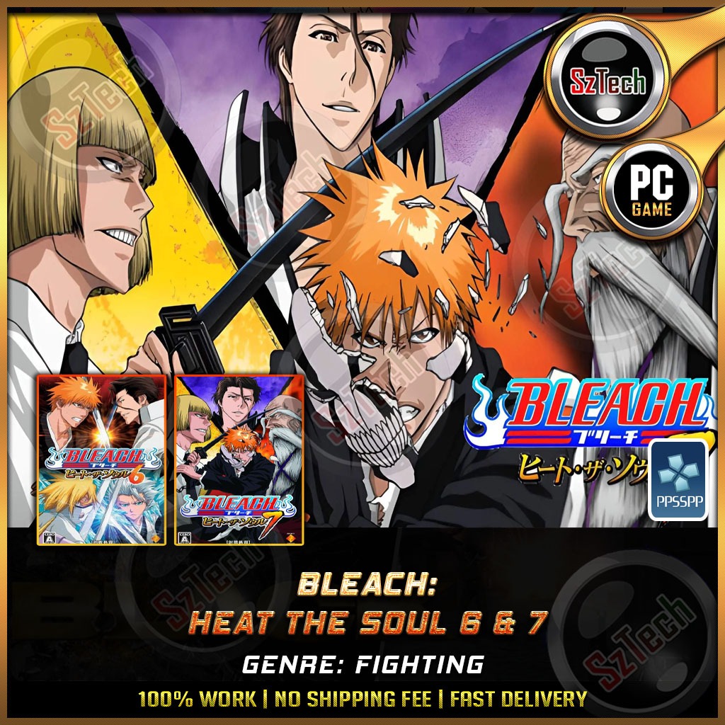 Bleach: Heat the Soul 6 & 7 [ PC/Laptop GAME] 🔥Offline Games🔥Fighting🔥 ...
