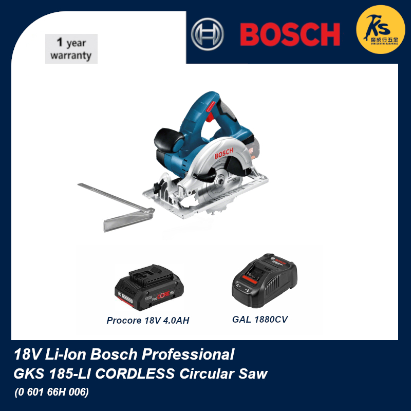 BOSCH GKS 185-LI Cordless Circular Saw Professional ( 0 601 66H 006 ...
