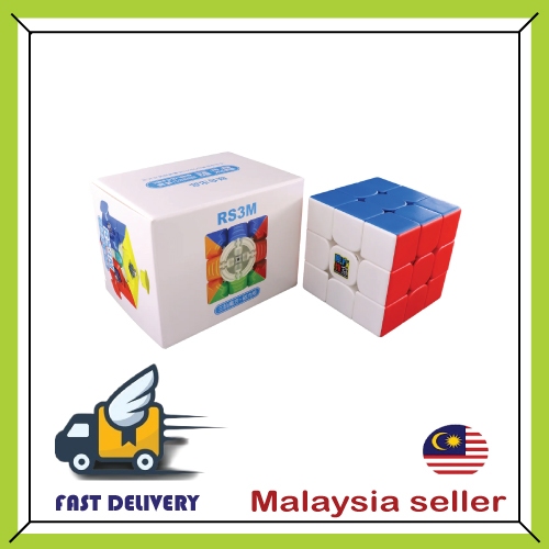 [TJ CUBE] MOYU RS3M 2020 3X3 MAGNETIC SPEEDCUBE | Shopee Malaysia