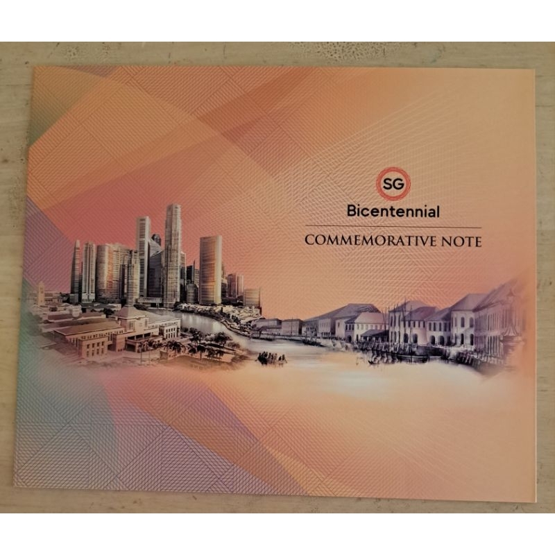 Singapore Bicentennial Commemorative Note | Shopee Malaysia