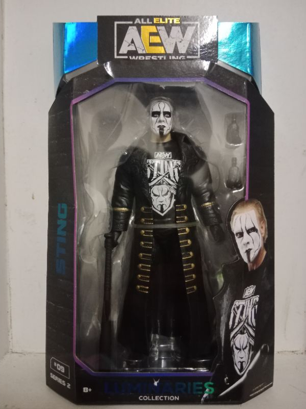 Jazwares AEW Unmatched Series 2 Sting Luminaries Collection Wrestling Figure | Shopee Malaysia