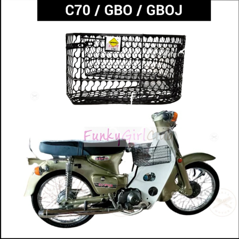 Motorku Raga Kacang Honda C70 GBO GBOJ Firm 88 Basket Bakul High Quality Motorcycles Accessories ...