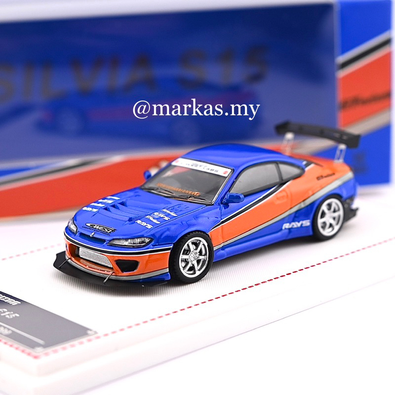 FOCAL HORIZON 1/64 ROCKET BUNNY NISSAN SILVIA S15 MONA LISA FAST ...