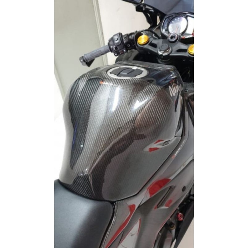 Kabon Half Tank Pad Cover for Kawasaki ZX25RR | Shopee Malaysia