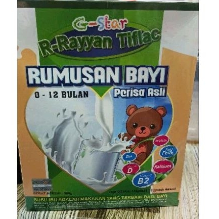 Susu Kambing R-Rayyan Asli tiflac/1 kotak/newborn/bawah 1 tahun ...