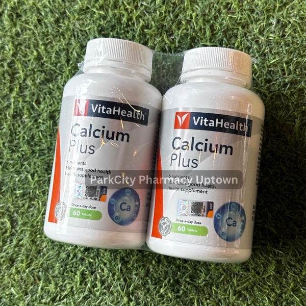 Vitahealth Calcium Plus Twin Pack 2x60s 01 7221 | Shopee Malaysia