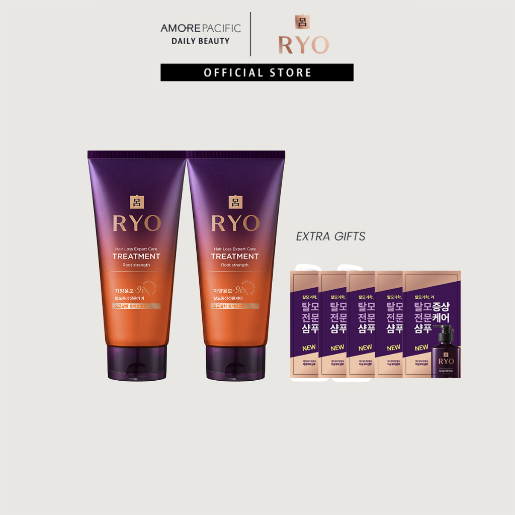 [EXTRA GIFT] RYO Hair Loss Expert Care Treatment Twin Set | Shopee Malaysia
