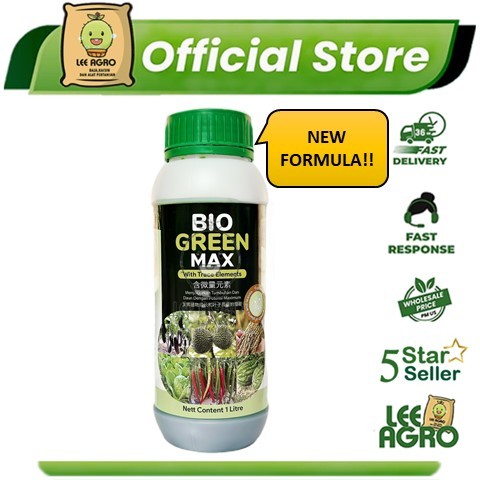 BIOGREEN MAX (Baja Daun Foliar) Durian/Pokok Bunga Sayur -Tumbuh Cepat ...