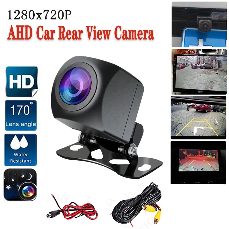 Car Reverse Camera AHD Wide Angle 720P Fish Eye Full HD Back Up Parking ...