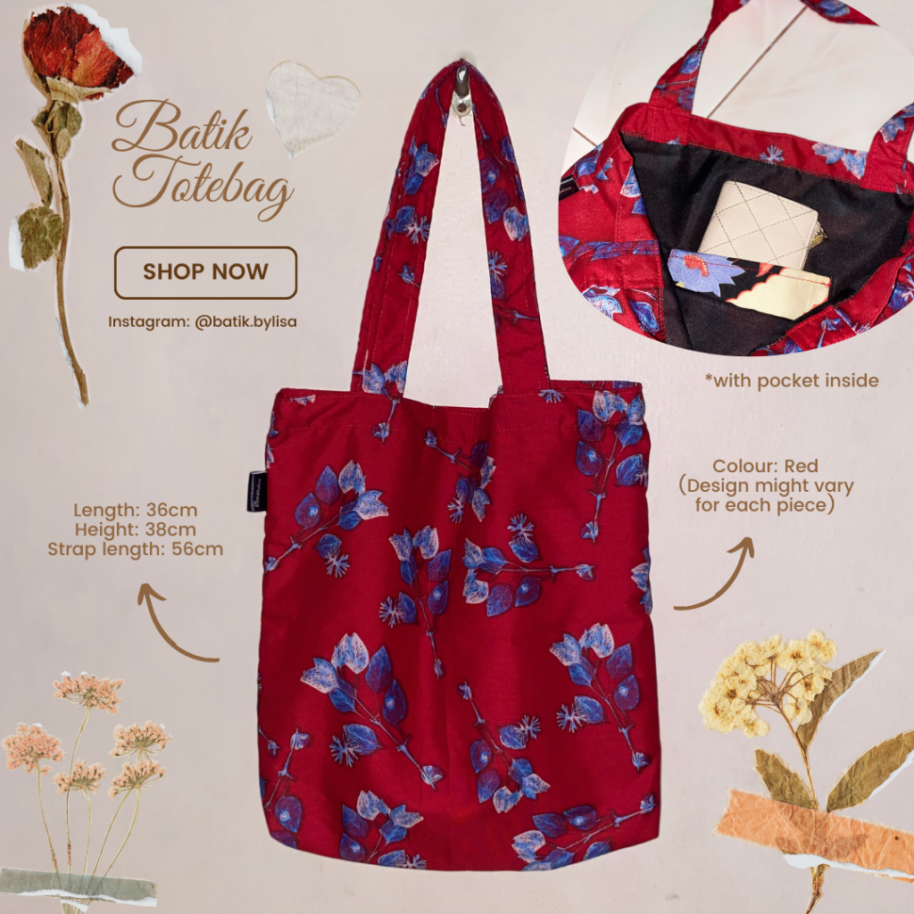 [RESTOCK] HANDMADE Batik Totebag Beg Telekung Murah Viral (Batikbylisa ...