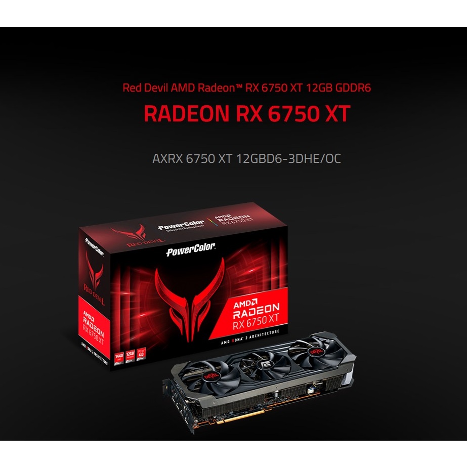 PowerColor Radeon RX | RX6500XT | RX6600 | RX6650XT | RX6750XT ...