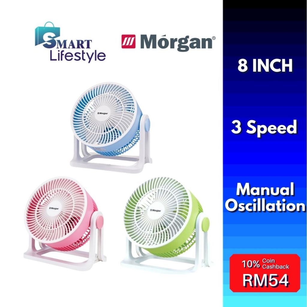 Morgan Circulation Fan (8") MFQ-SB35W | Shopee Malaysia