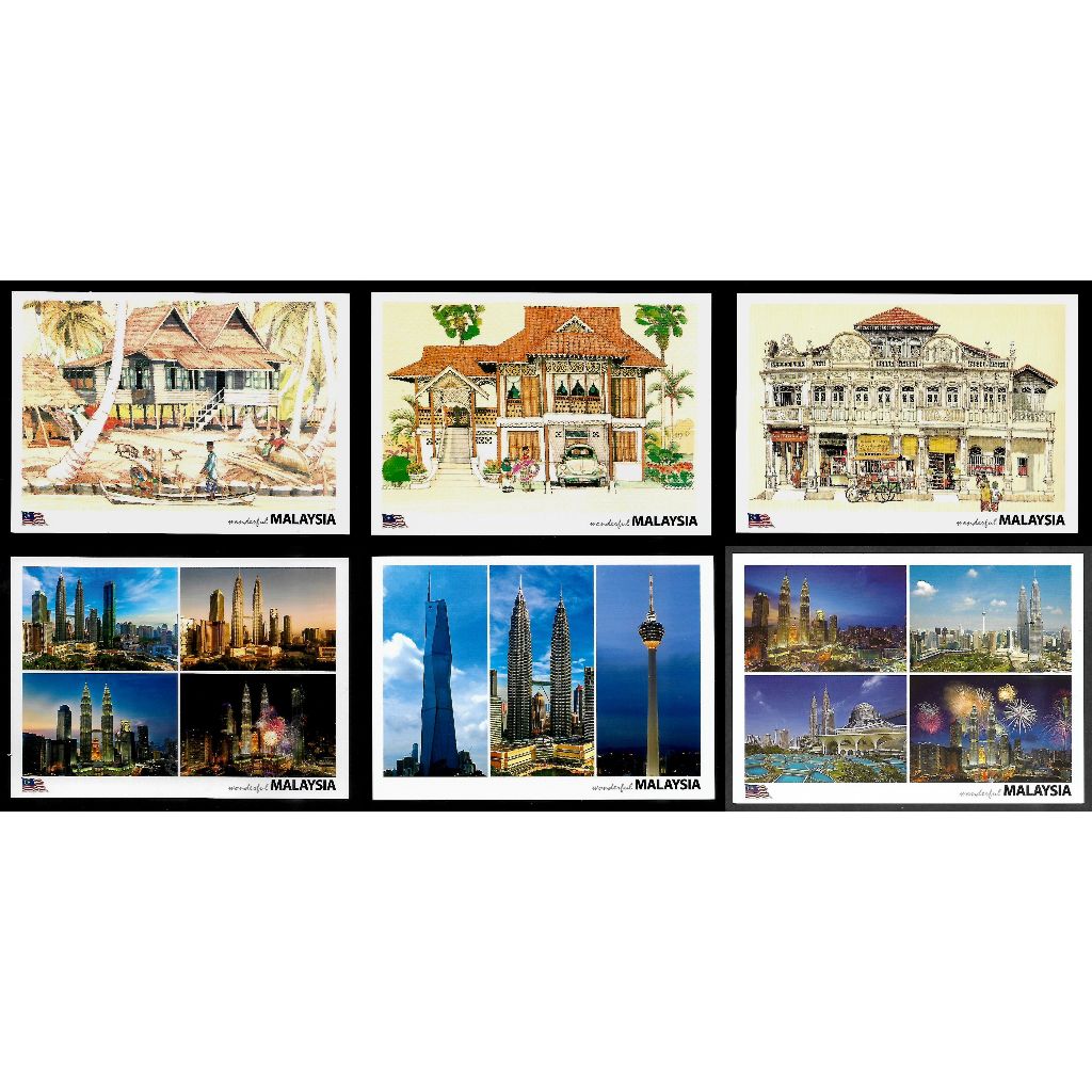 Malaysia Postcard - Arts & Kuala Lumpur Multiview | Shopee Malaysia