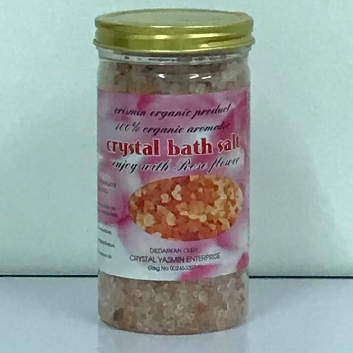 Garam Mandi Kristal Crystal Bath Salt Enjoy With ( Rose ) Flower ...