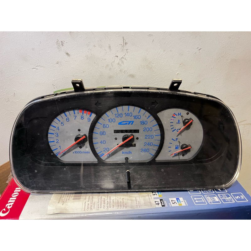 Used Wira Satria 1.5 Injection Meter With Gti Panel | Shopee Malaysia