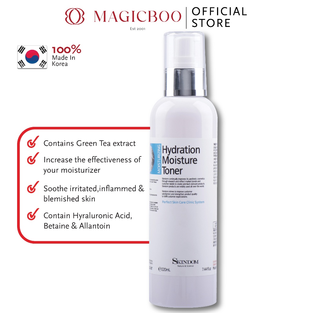 Magicboo Skindom Hydration Moisture Toner (220ml) | Shopee Malaysia