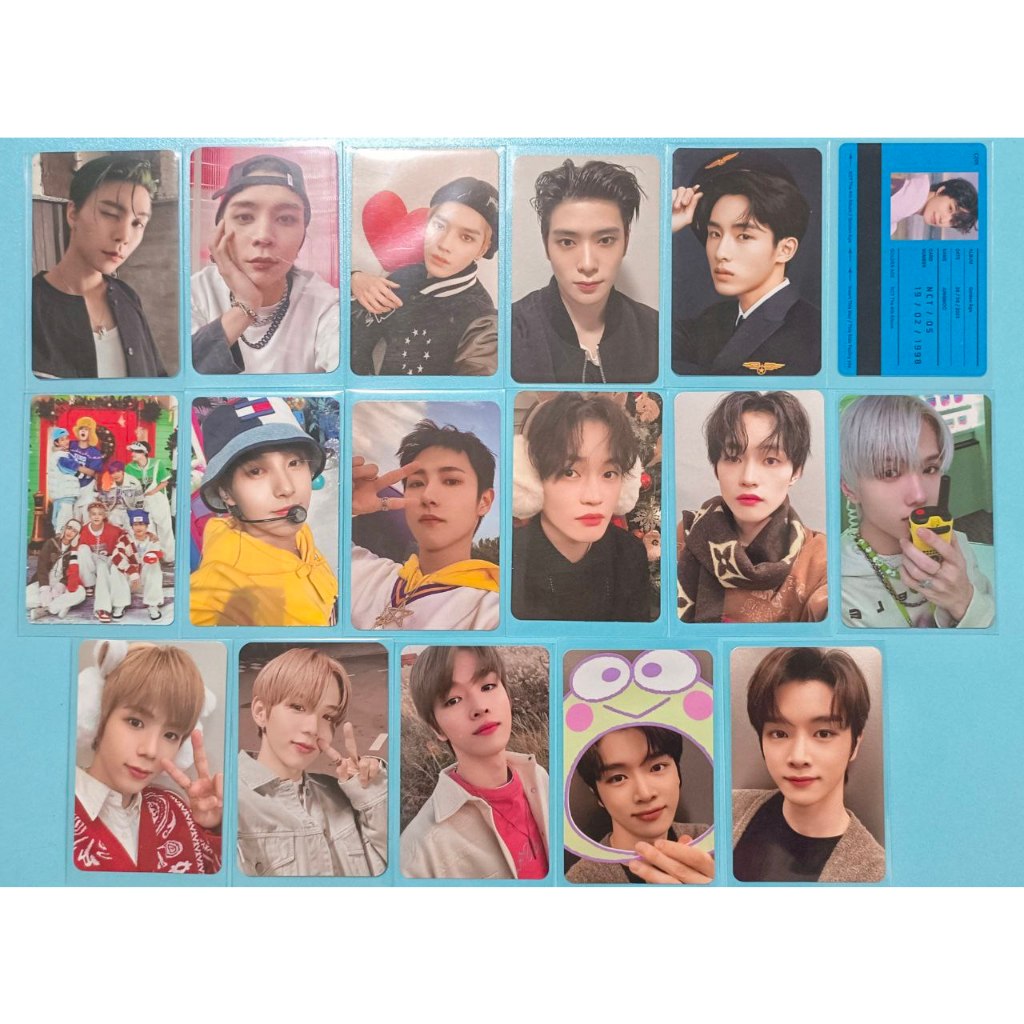 NCT OFFICIAL PHOTOCARDS Yo Dream Magazine CCOMAZ Candy Pink Christmas 2 ...