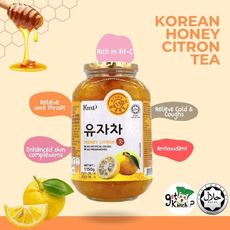 Halal Hansung Honey Citron Tea 1.15kg madu limau Yuzu Cha Korean Yuju ...