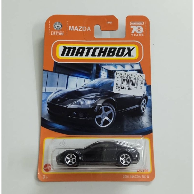 [PROMO MURAH] Matchbox 2004 Mazda RX-8 Match Box Mazda RX8 Black ...