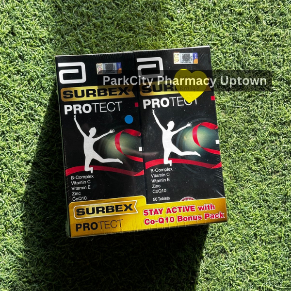 Abbott Surbex Protect Twin Pack 2x50s with B Complex CoQ10 Zinc ...
