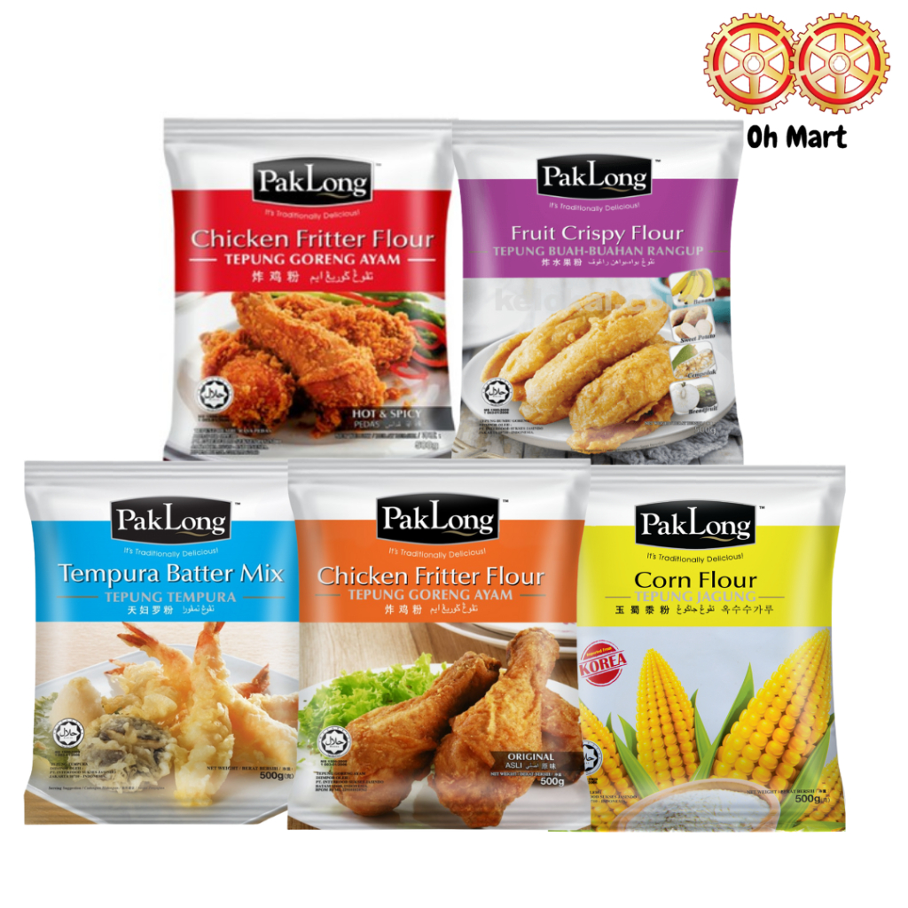 Pak Long Chicken Fritter/Tempura/Fruit/Corn Flour 500g | Shopee Malaysia