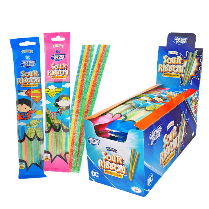 Beardy Gula-Gula Kenyal Reben Masam | Sour Ribbon Power Candy 10g x ...