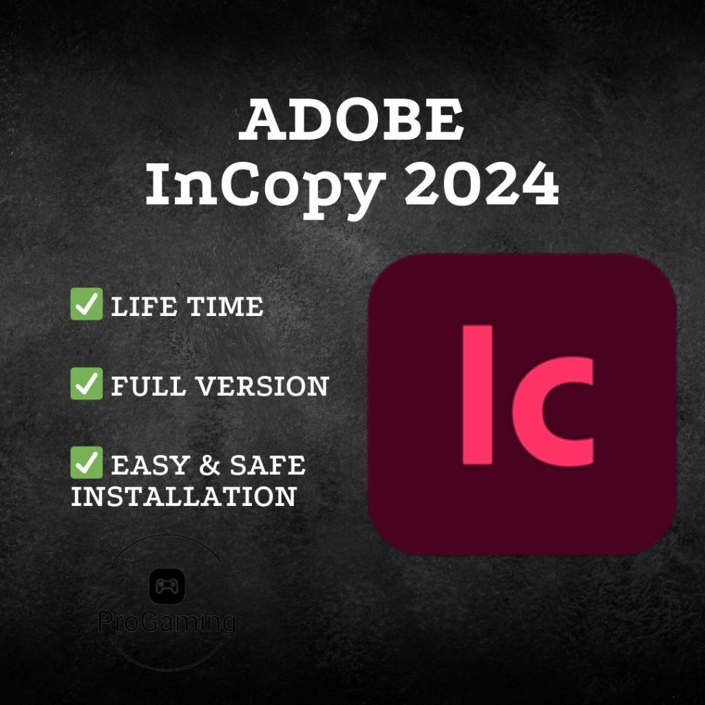 Lifetime Adobe Latest Version 2024 Incopy | Shopee Malaysia