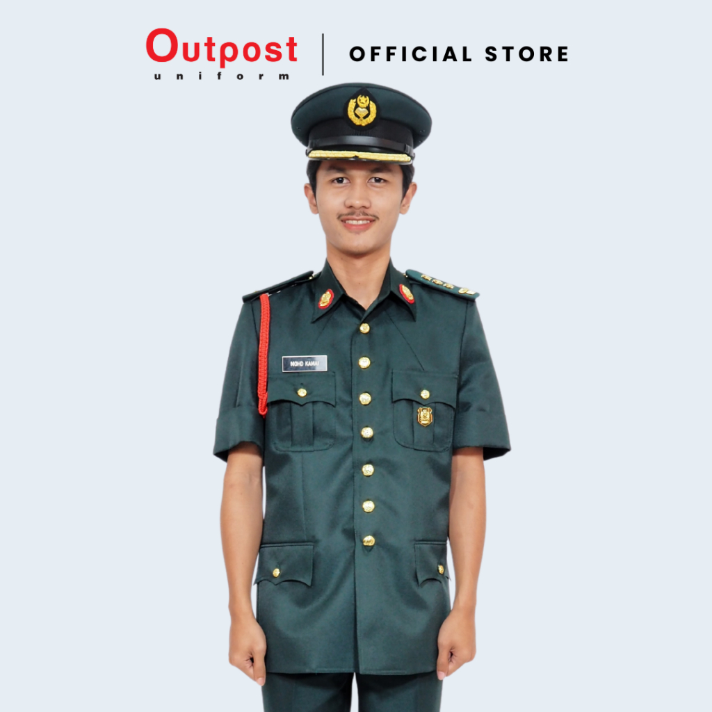 Outpost Bush Jacket No.2 Pegawai Lelaki Kadet Remaja Sekolah (KRS ...