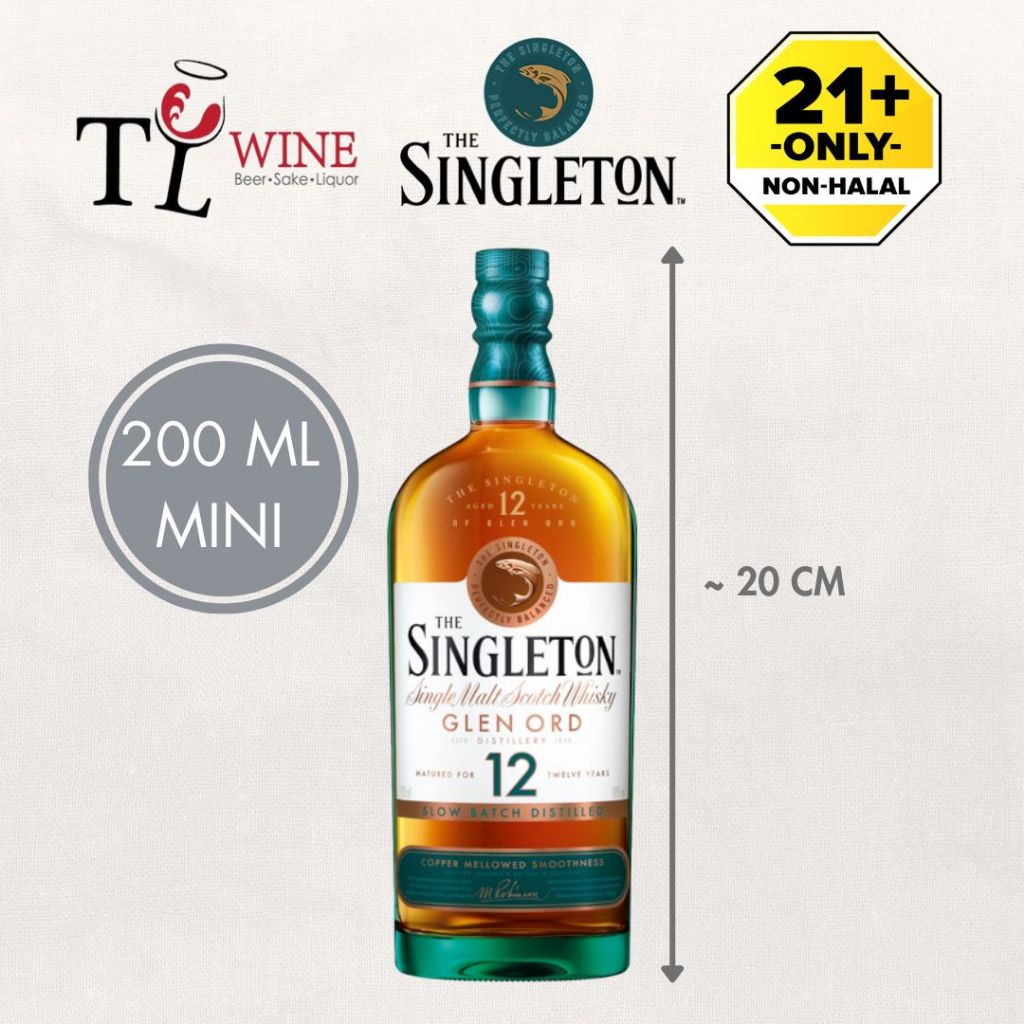 Singleton Glen Ord 12 YO 200ml Miniature 20cl mini Whisky 300ml mini ...
