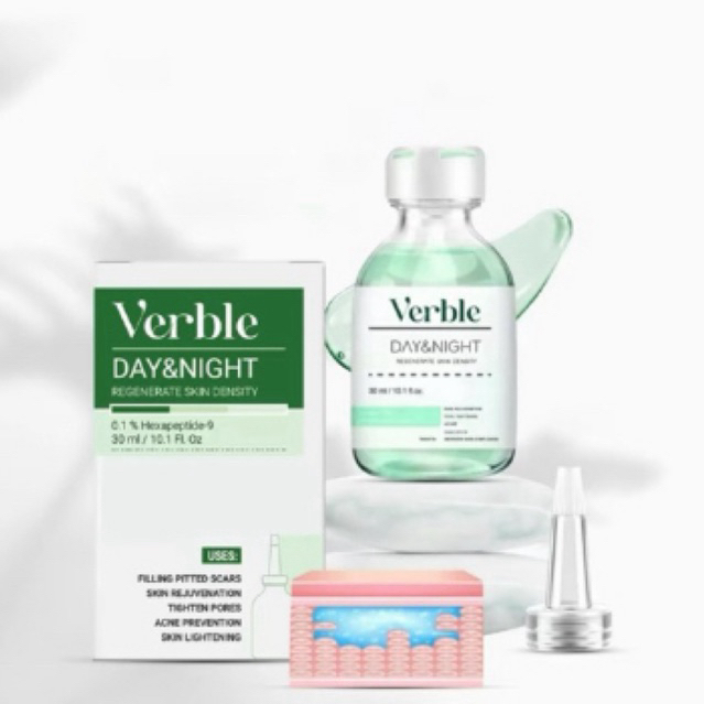 Facial Scar Fading Serum Verble Restore Pore Reduce Dark Spots Brighten ...