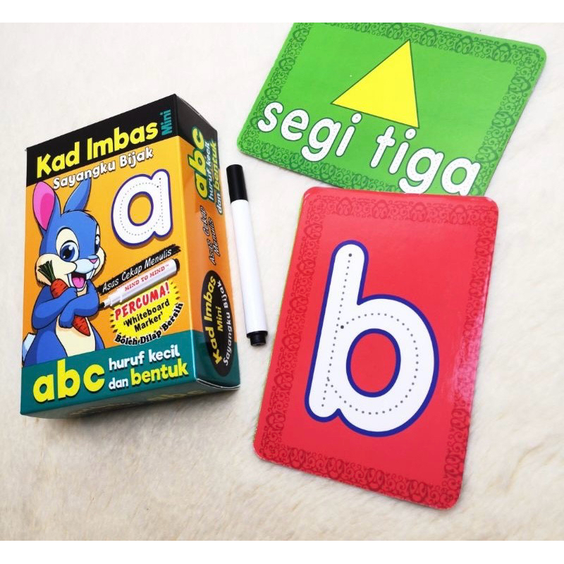 Kad Imbas IQRA, Kad Jawi, Kad Doa-Doa Harian, Kad Early Learning Flash ...