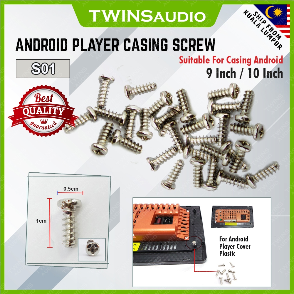 Car Android Player 9"/10" Big Screen Casing Screws | Shopee Malaysia