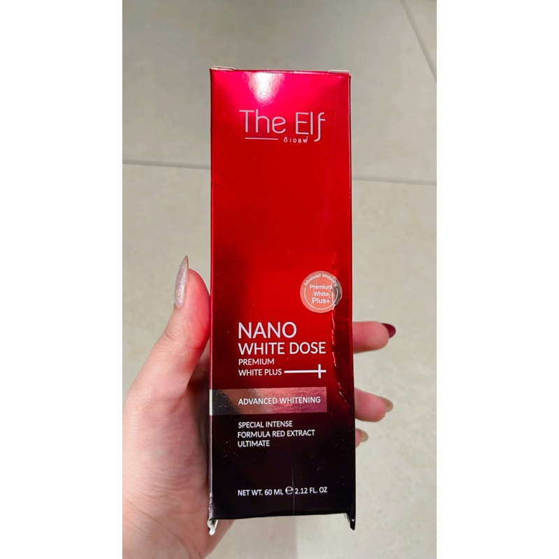 The Elf NANO WHITE DOSE premium white plus | Shopee Malaysia