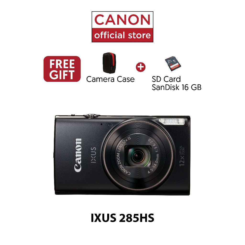 Canon Camera Digital IXUS 285 HS | Shopee Malaysia