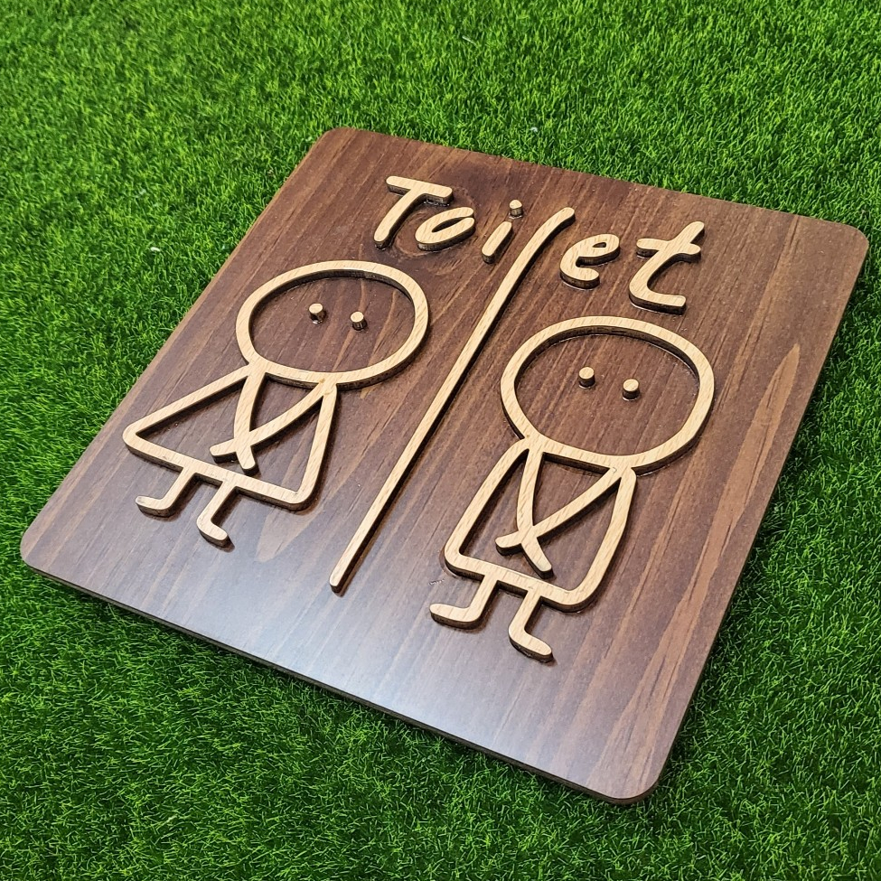 TOILET SIGNAGE FOR MEN AND WOMEN SIGN PAPAN TANDA TANDAS LELAKI ...