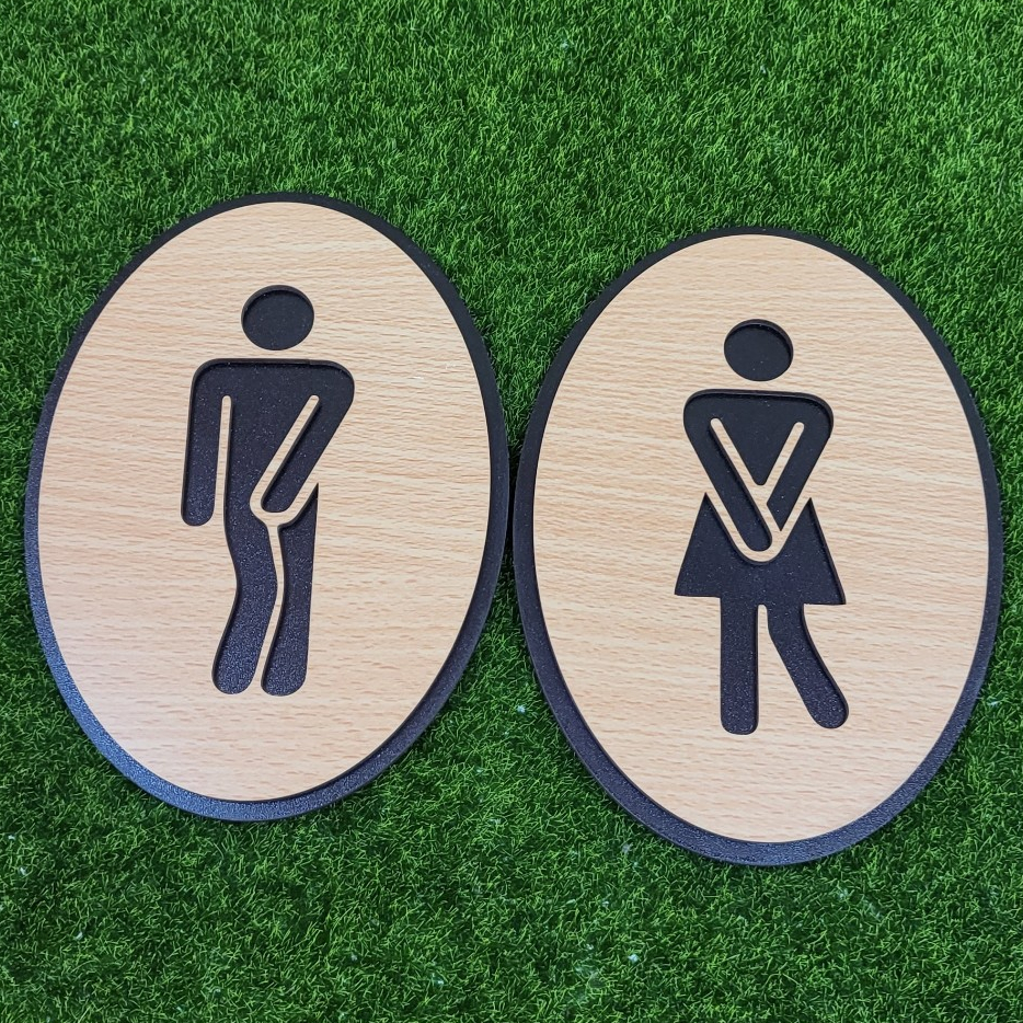 TOILET SIGNAGE FOR MEN AND WOMEN SIGN PAPAN TANDA TANDAS LELAKI ...