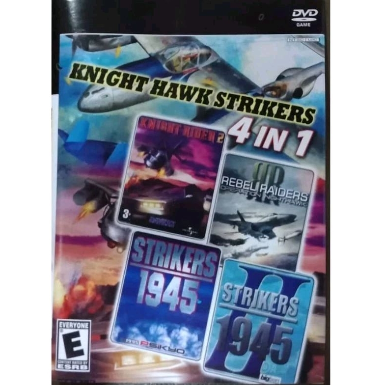 (PS2 DVD GAMES) KNIGHTHAWK STRIKERS 4IN1 | Shopee Malaysia