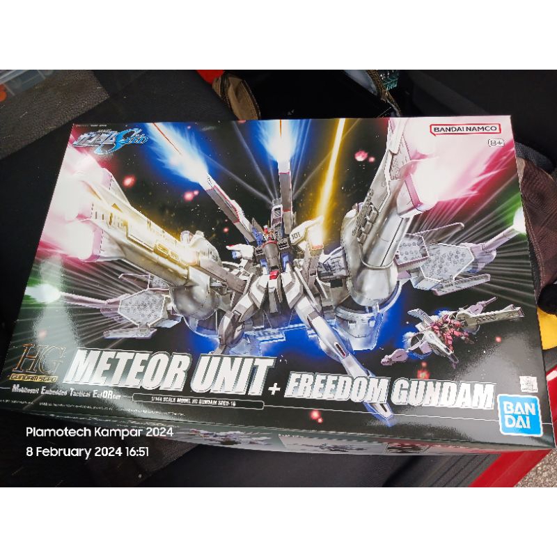 BANDAI HG 1/144 METEOR UNIT + FREEDOM GUNDAM | Shopee Malaysia