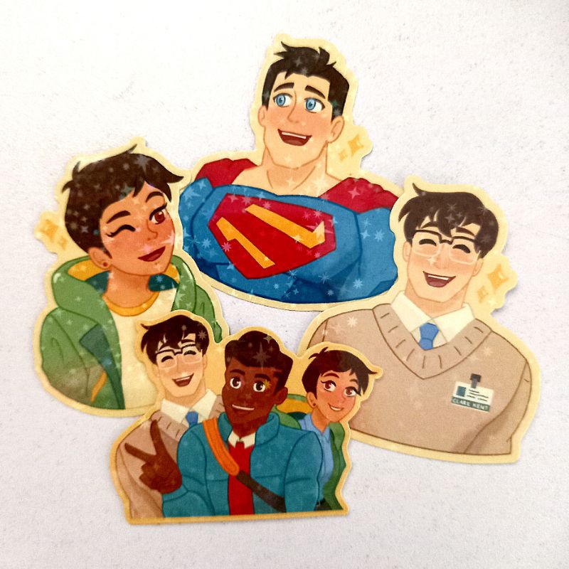 My Adventures with Superman Die Cut Sticker | Lois Lane, Clark Kent ...