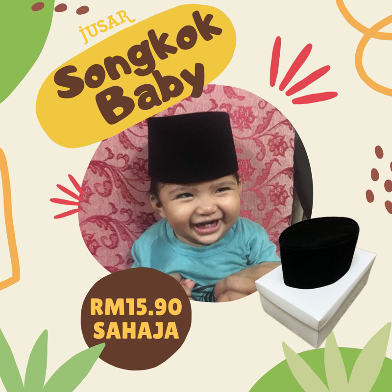 SONGKOK BABY by JUSAR | Shopee Malaysia