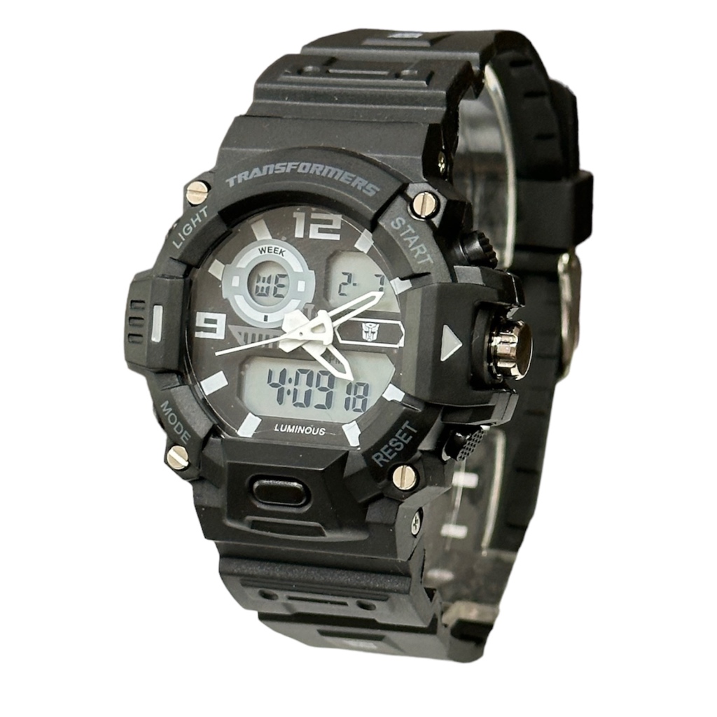 Hasbro Transformers Kids Digital Analog Watch TFSQ1123 | Shopee Malaysia