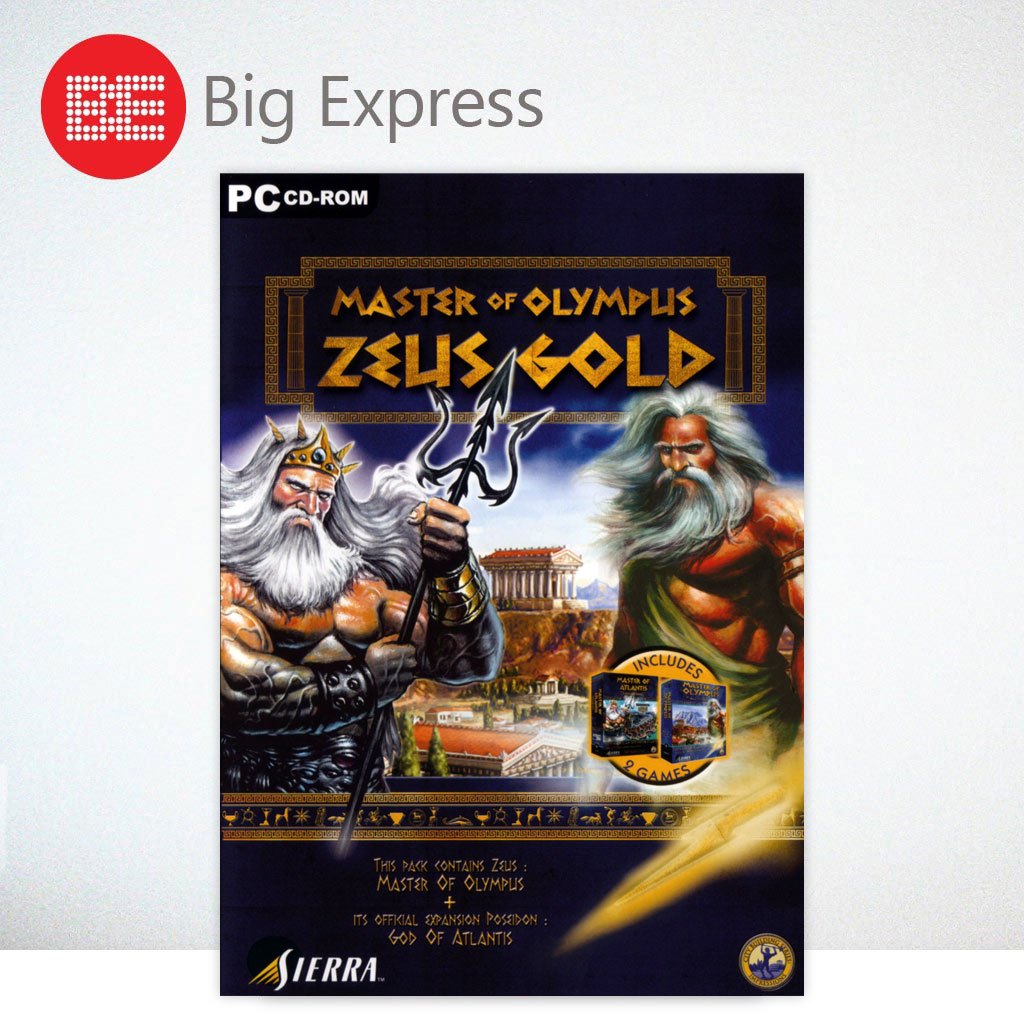 Zeus + Poseidon Zeus Master Of Olympus Poseido Master Of Atlantis [PC OFFLINE] [Digital Download ...