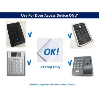 [Read Only] ID Card 125Khz RFID Proximity Card TK4100, EM4200, EM4100 ...