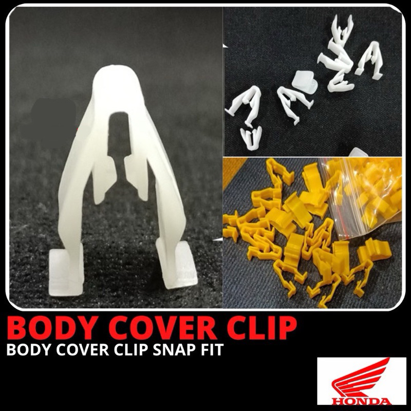 HONDA FUTURE 125 / RS150 BODY COVER CLIP SNAP FIT CLIP RS150 BODY CLIP ...