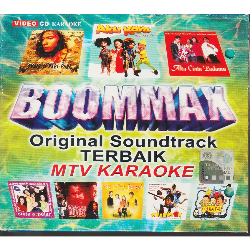 VCD BOOMMAX : ORIGINAL SOUNDTRACK TERBAIK MTV KARAOKE | Shopee Malaysia