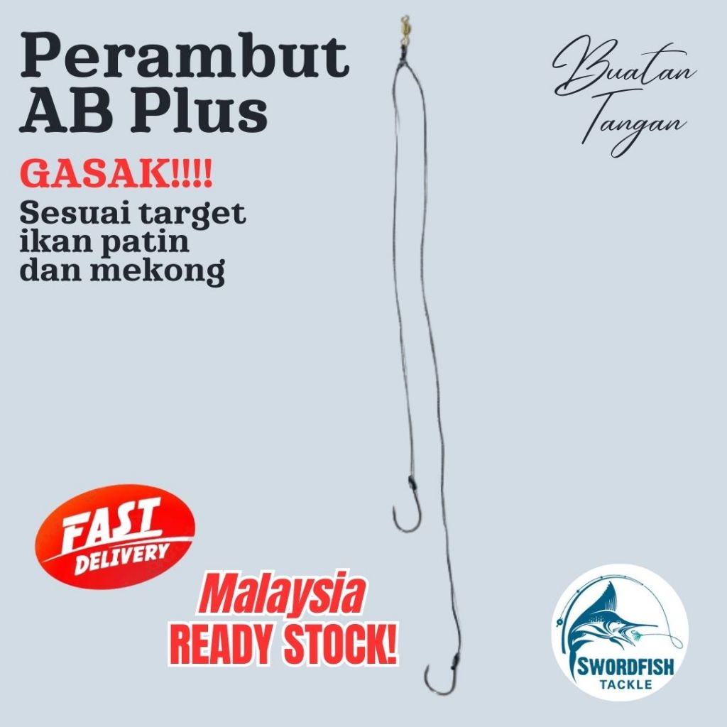 🔥🔥🔥Wowwwww Perambut AB plus tali braided 100lbs gasak ikan patin dan ...